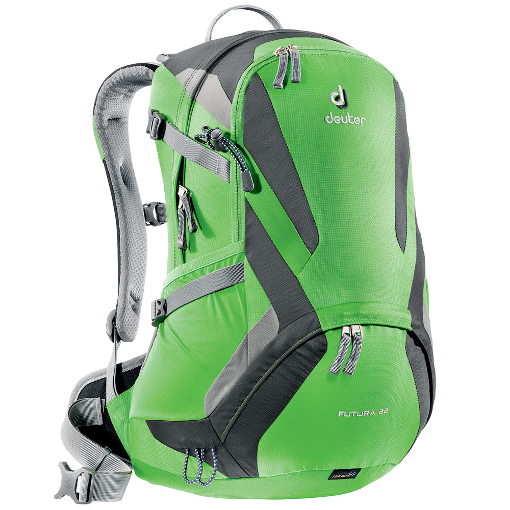 Deuter Futura 22 Liter Hiking Rucksack 34204 (Spring Anthracite 2431 ...