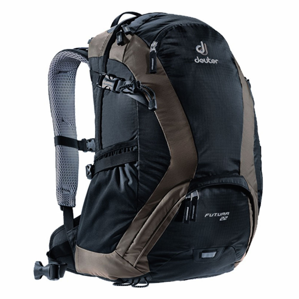 Deuter Futura 22 Liter Hiking Rucksack 34201 (Black Stone) | Fun-Sport ...