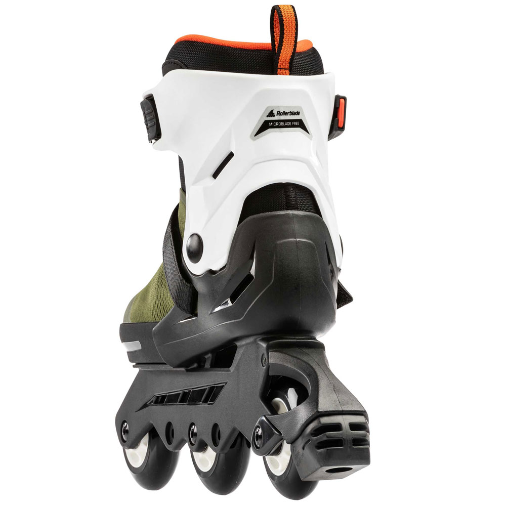 Rollerblade Microblade Free 3WD Military Green/Orange | Fun-Sport-Vision