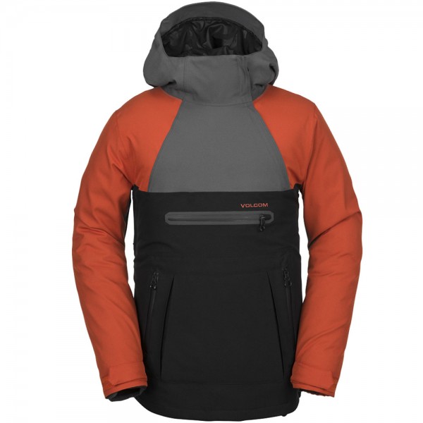 Volcom Brighton Pullover Herren-Snowboardjacke Burnt Orange | Fun-Sport ...