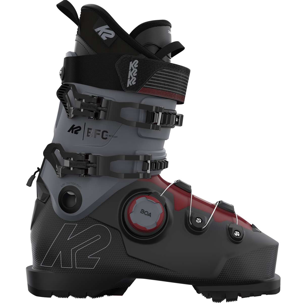 K2 BFC 95 BOA W Grey/Red | Fun Sport Vision